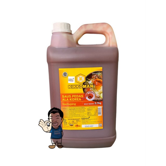 Kikkoman Gochujang Sauce- Sambal Pasta Jerry Can 5 Kg Halal | Shopee ...