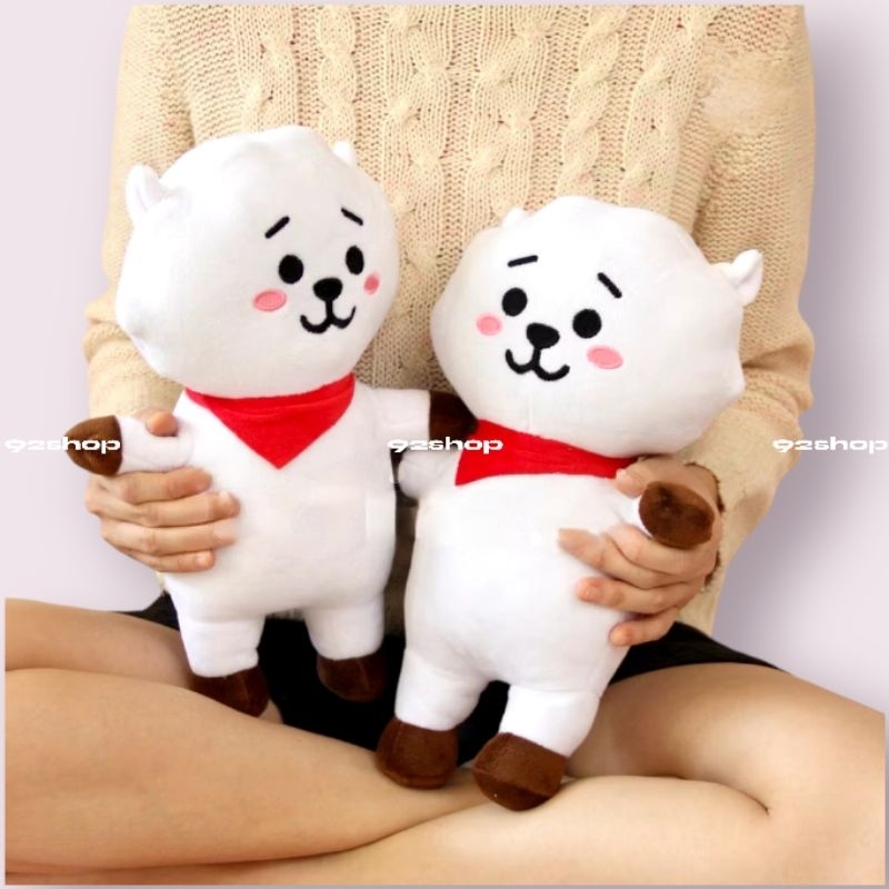 Bt21 RJ standing doll size L 35 CM imported RJ BT21 doll, not SNI ...