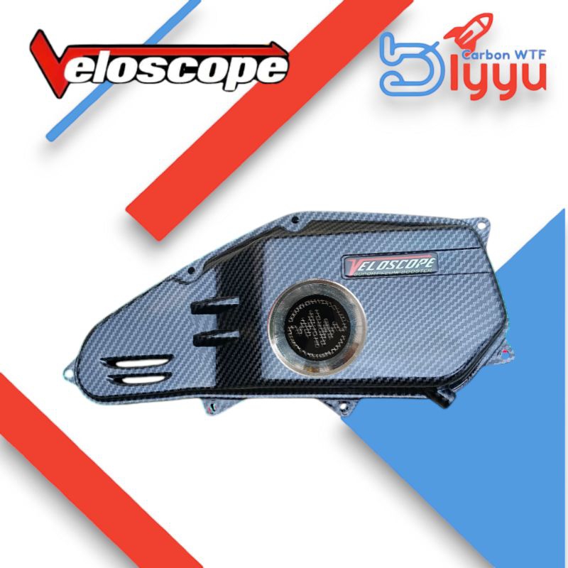 Cover Filter SLIM carbon WTF Veloscope "P" Honda vario 125/150 2015 ...