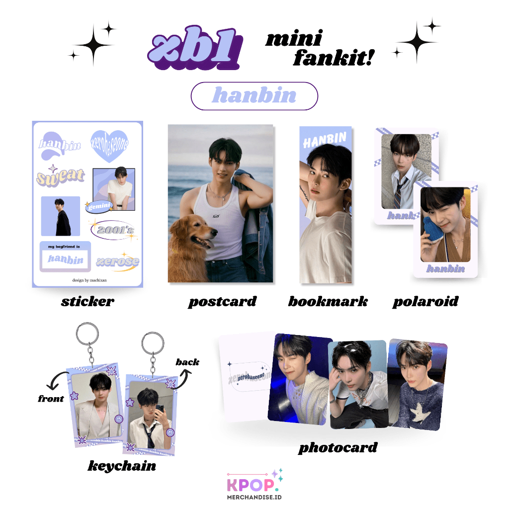 MINI FANKIT ZEROBASEONE ZB1 | MINI FANKIT KPOP ZEROBASEONE ZB1 ...