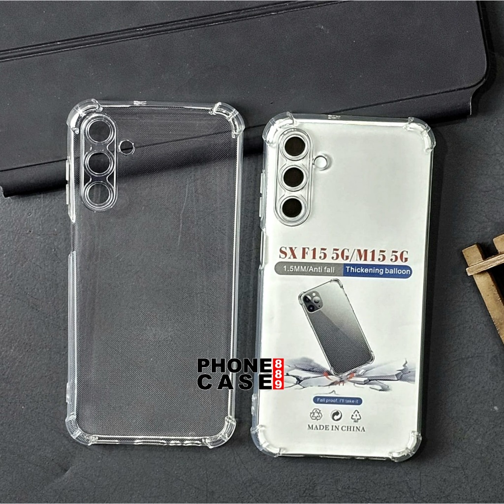 SAMSUNG M15 5G CASE CLEAR AIRBAG ANTI CRACK CASE CLEAR SAMSUNG M15 5G ...