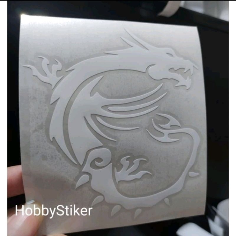 Msi gaming G series dragon logo sticker for pc laptop | Shopee Singapore