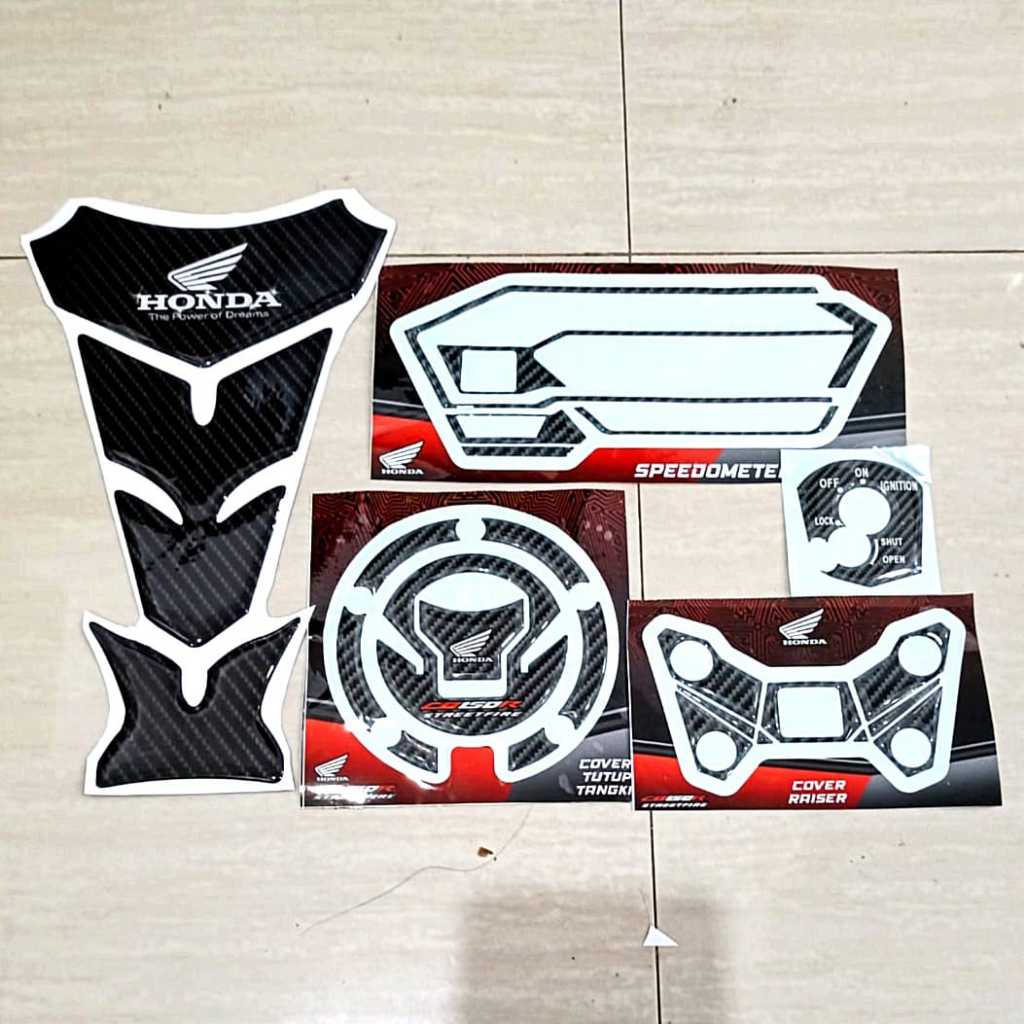 Honda all new cb150r streetfire tank cover embossed sticker 2021 to ...