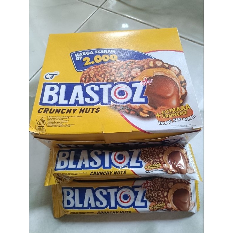Snack Stall Snack Chocolate Blastos Wafer Stick 24 Gr x 12 Chocolate ...
