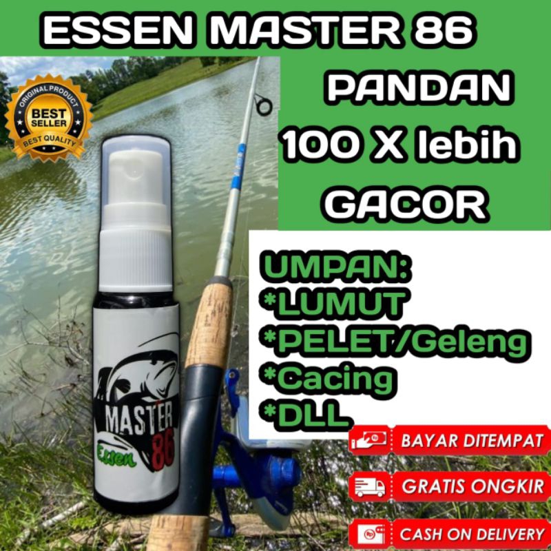 30 ml essence master86 Pandan flavor Super patin fish essence Wild ...