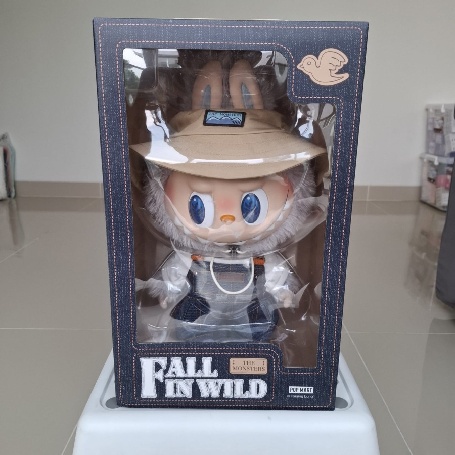 Ready LABUBU FALL IN WILD VINYL 40 CM ORIGINAL POPMART 100% | Shopee ...