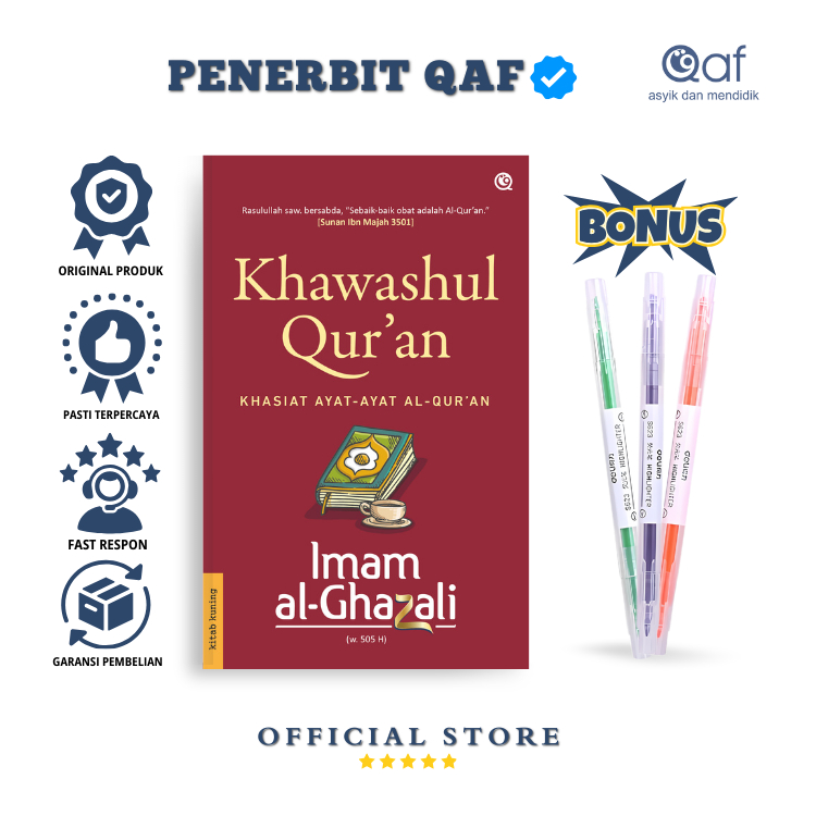 Qaf Publisher - Khawasul Al-Qur'an - [Imam Al-Ghazali's Work ...