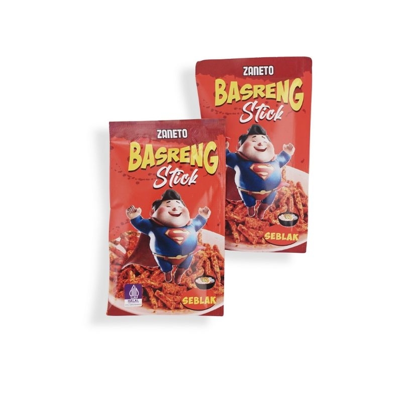 Zaneto - Basreng, Macaroni, Seblak Ceker, Gut Chips Character Packaging ...