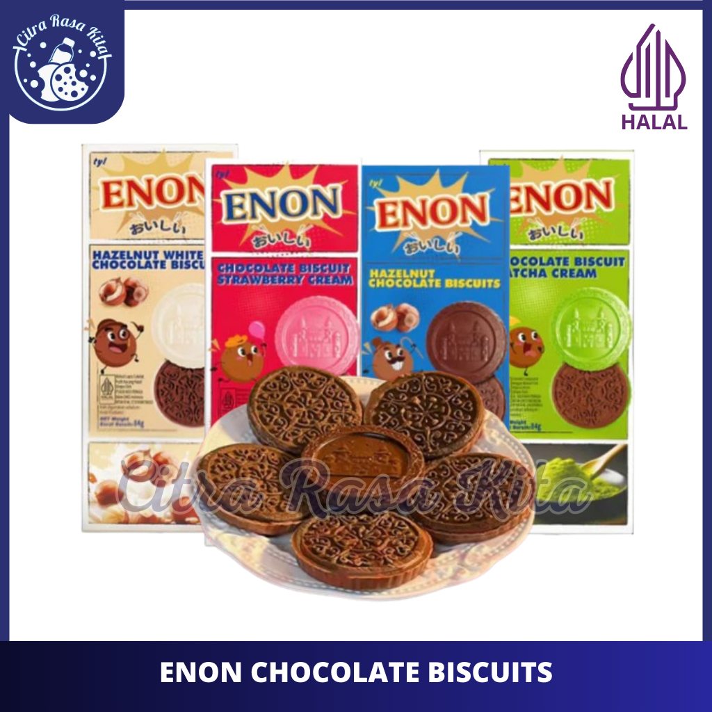 Enon Chocolate Biscuits Strawberry Matcha Halzenut White Chocolate ...