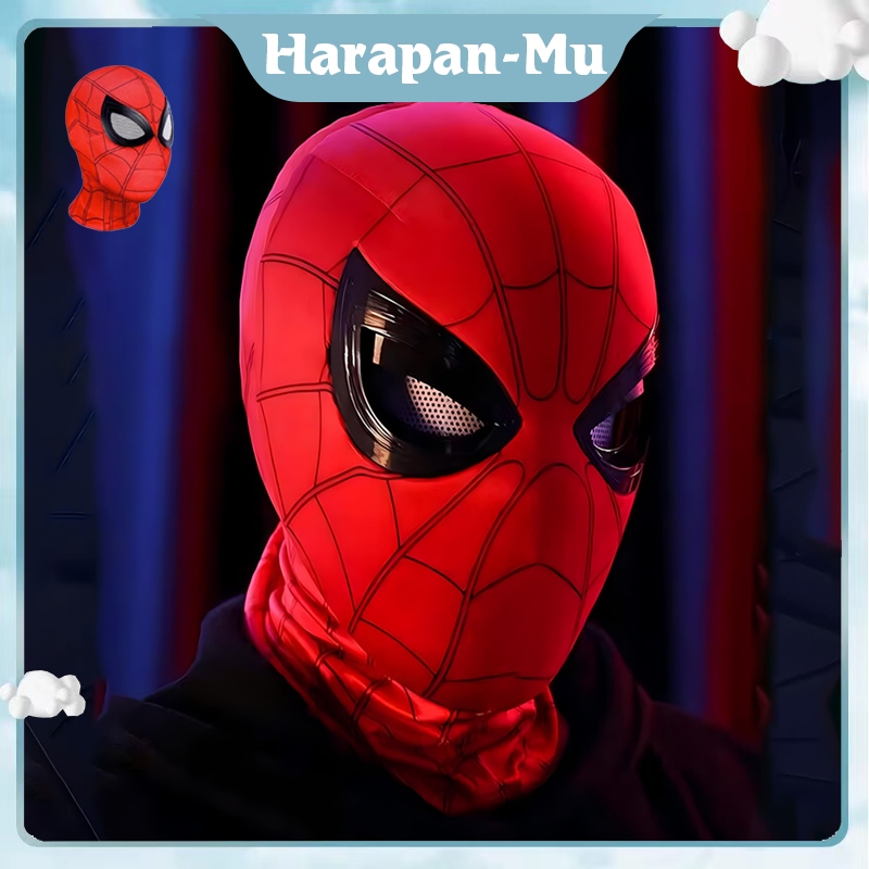 Spiderman Mask Chin Control Spiderman Moving Eyes Mask Spiderman ...