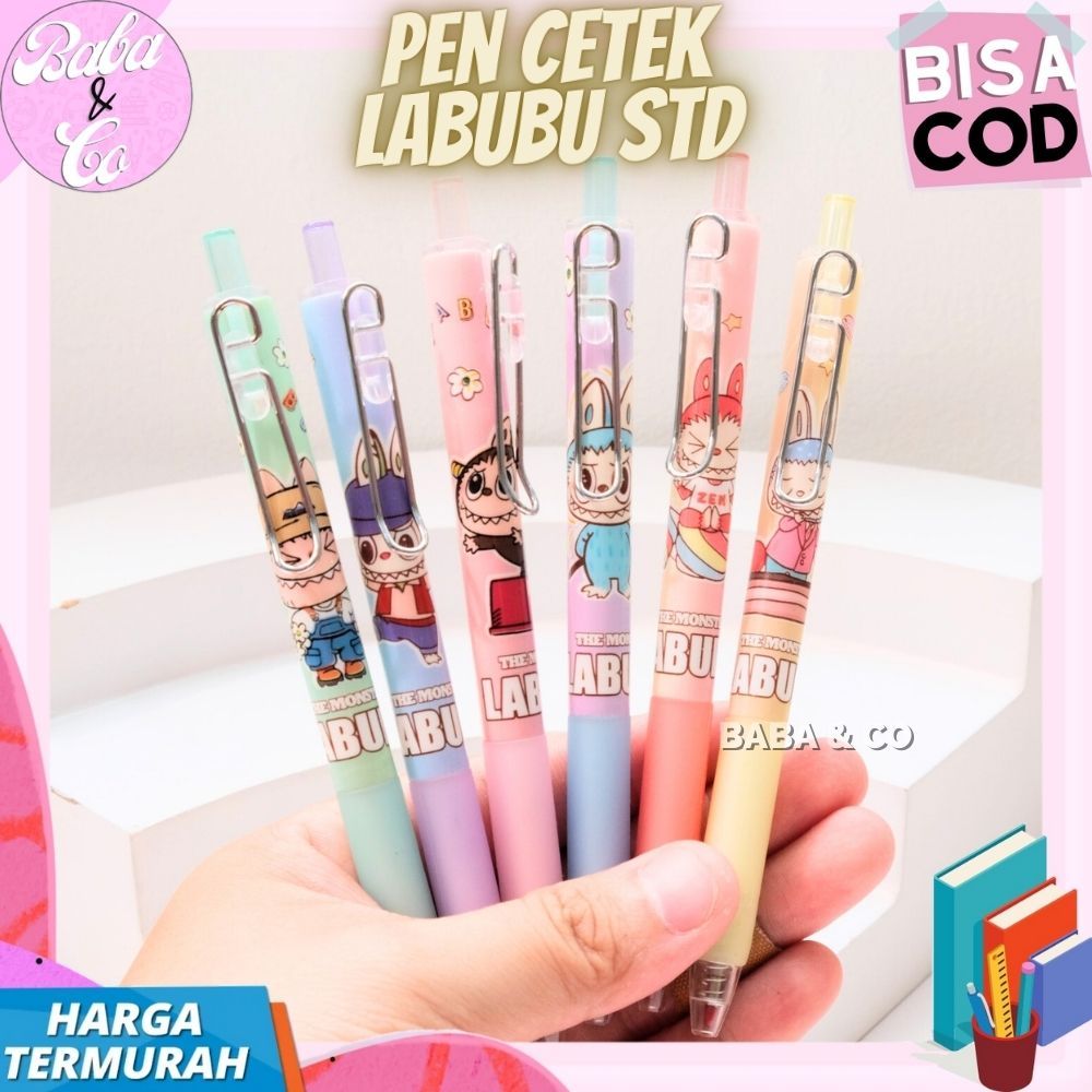 LABUBU PENS CETEK MECHANICS LABUBU CETEK PEN PUMPKIN PUMPKIN MEKANIK ...