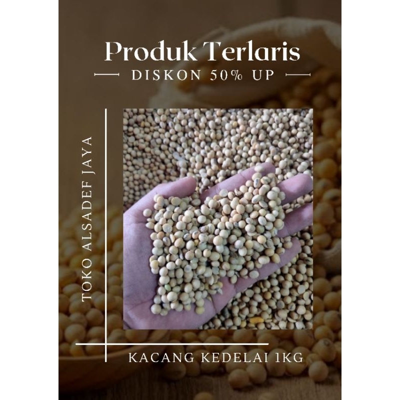 PUTIH 1kg/1000g SUPER IMPORTED SOYBEANS (GRADE.A) | White SOYBEAN ...