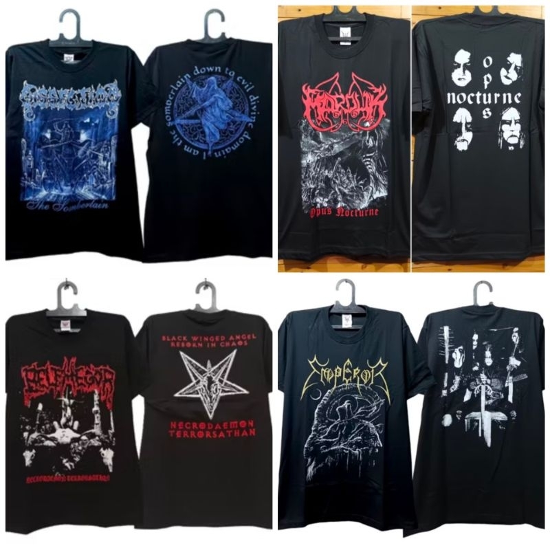 Dissection black metal t-shirt | Belphegor | Marduk | Emperor ...