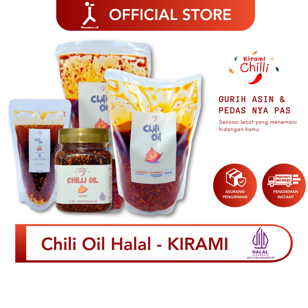 Kirami Halal Chili Oil | Shopee Singapore