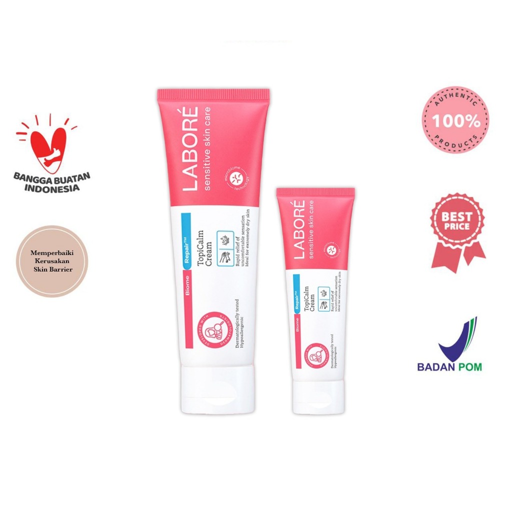 Labore Sensitive Skin Care BiomeRepair TopiCalm Cream 85ml/20ml ...