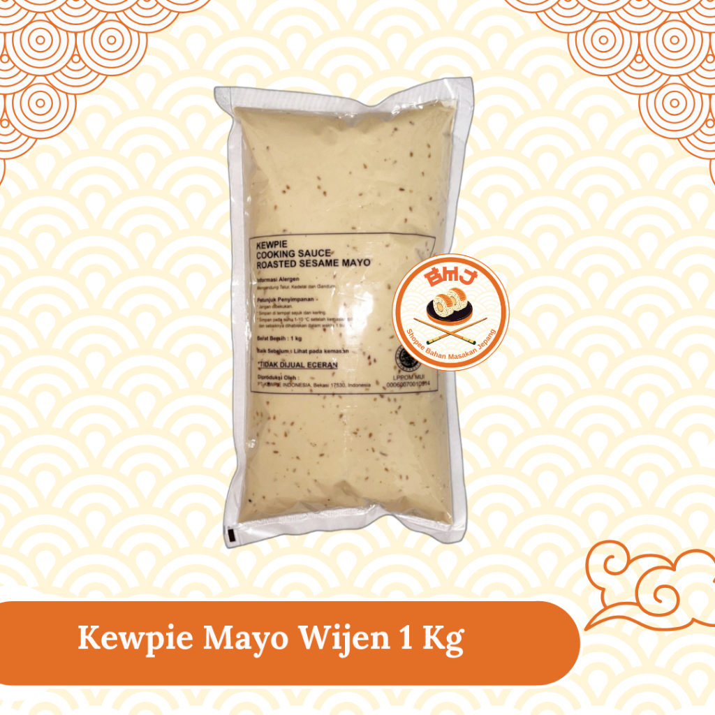Kewpie Cooking Sauce Roasted Sesame Mayo 1 kg | Roasted Sesame ...