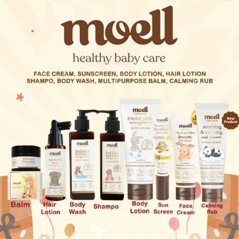 Moell Hair Lotion | Moell Shampoo | Moell Body Wash | Moell Body Lotion ...