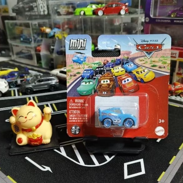 Mattel RACERS MINI CARS LIGHTNING MCQUEEN DINOCO | Shopee Singapore