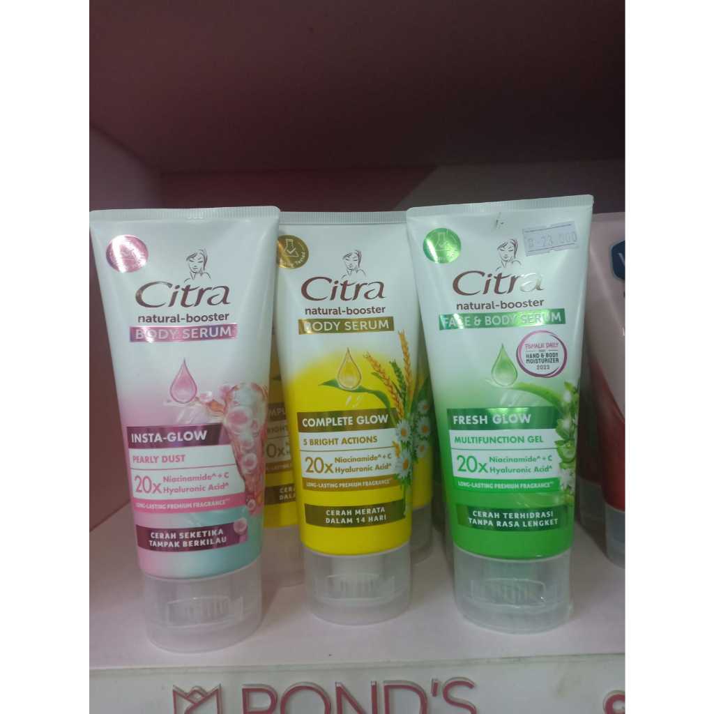 Citra Natural Booster FACE N BODY Serum / FRESH GLOW / COMPLETE GLOW ...