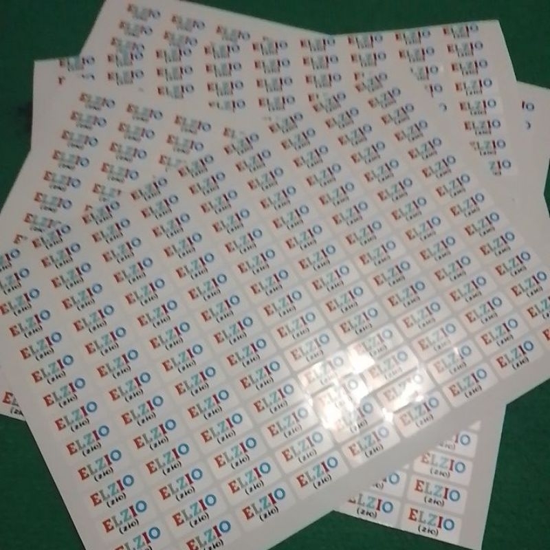 Print Adhesive Labels Kisscut Vinyl Stickers and HVS Kromo paper ...