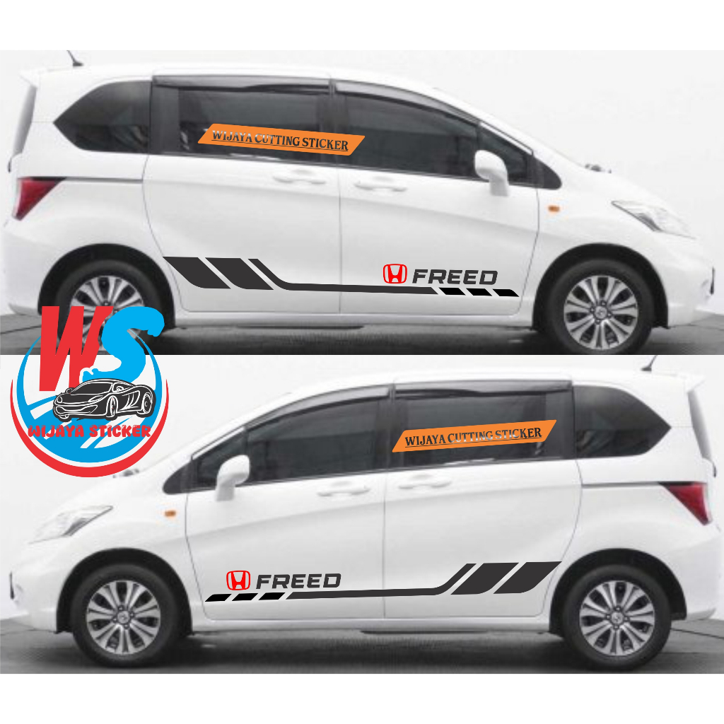 Honda Freed Car Stickers Latest Honda Freed Car Side Body List Stickers ...
