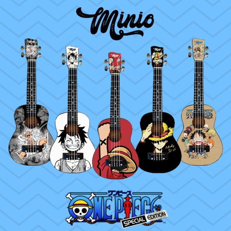 Monkey D Motif Ukulele. Luffy - One Piece Can Request Write Name ...