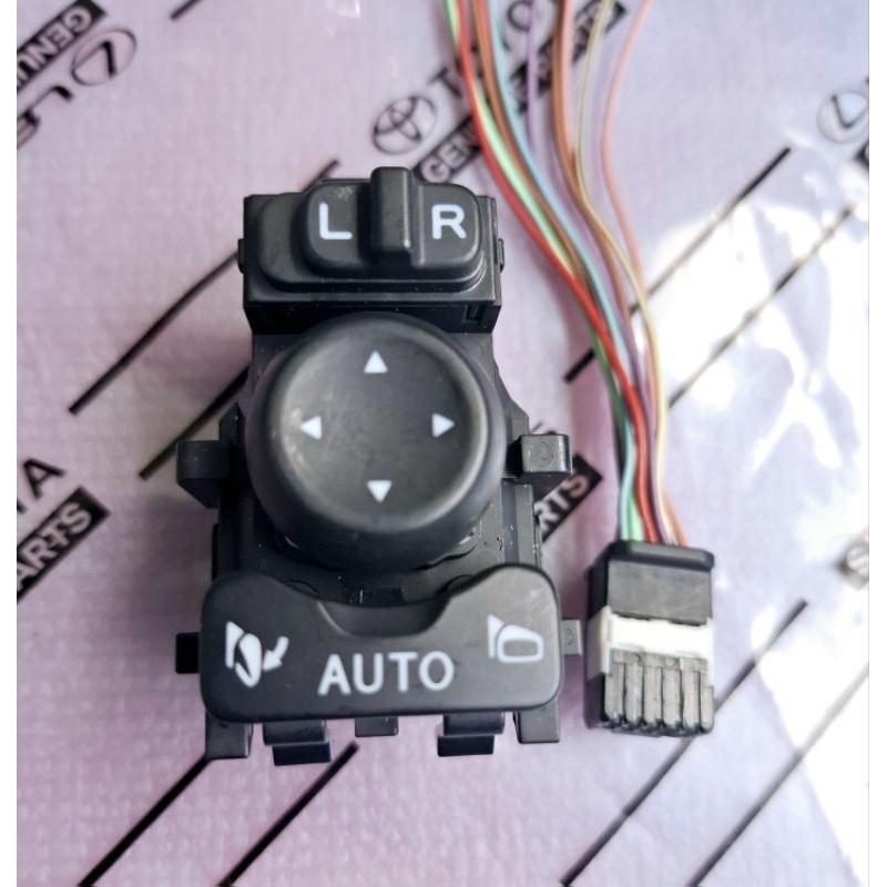 Double ELECTRIC MIRROR SWITCH PLUS SOCKET. Toyota RAIZE, DAIHATSU ROCKY ...