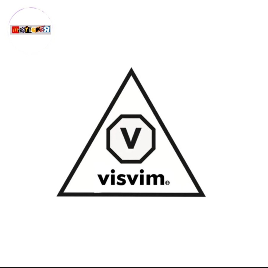 Vix basic triangle logo sticker, Japanese streetwear sticker | Shopee ...