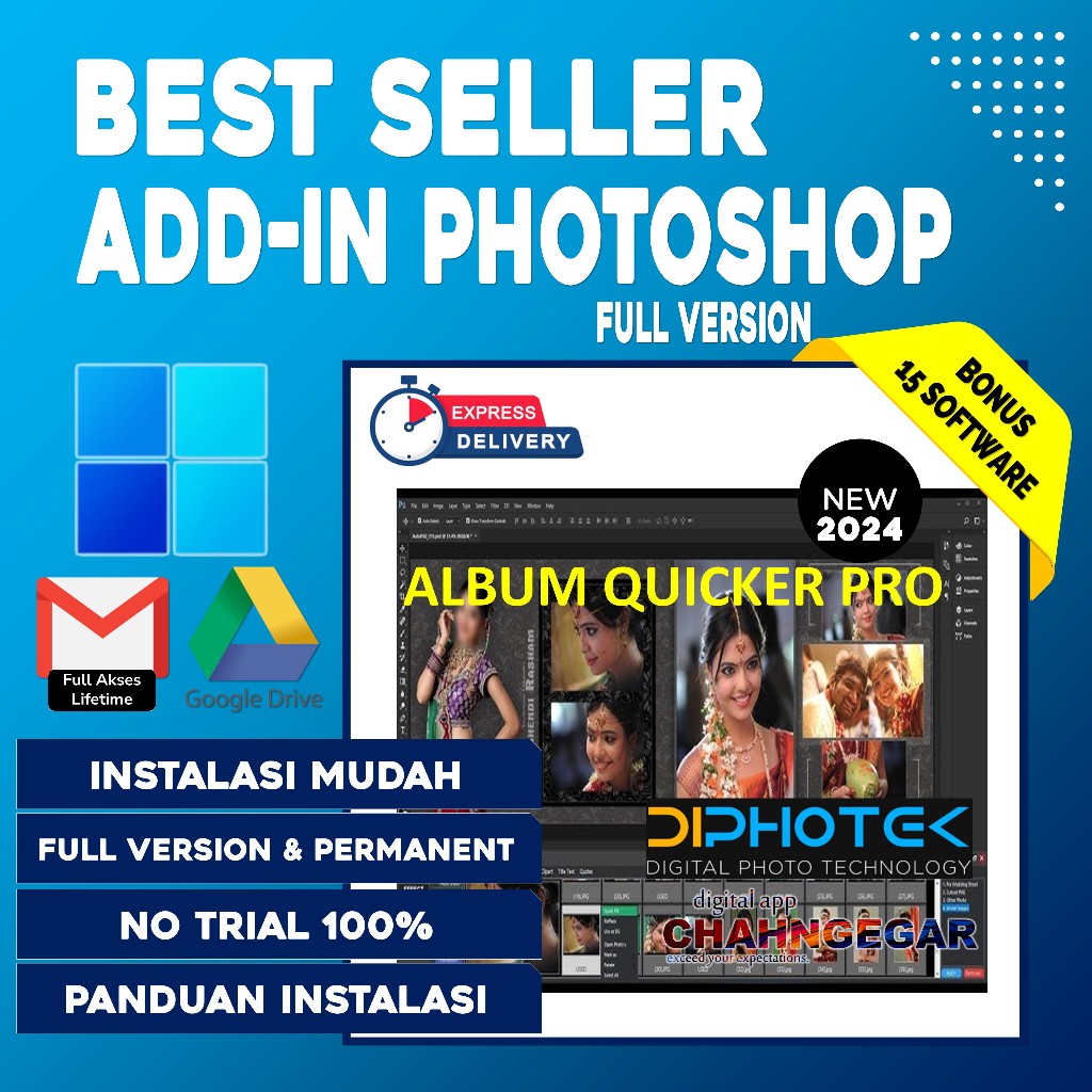 Diphotek Album Quicker Pro 2024 Full Software add in / plugin Photoshop ...