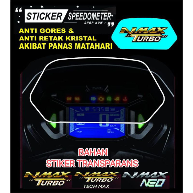 NMAX TURBO/Neo Speedometer sticker | Shopee Singapore