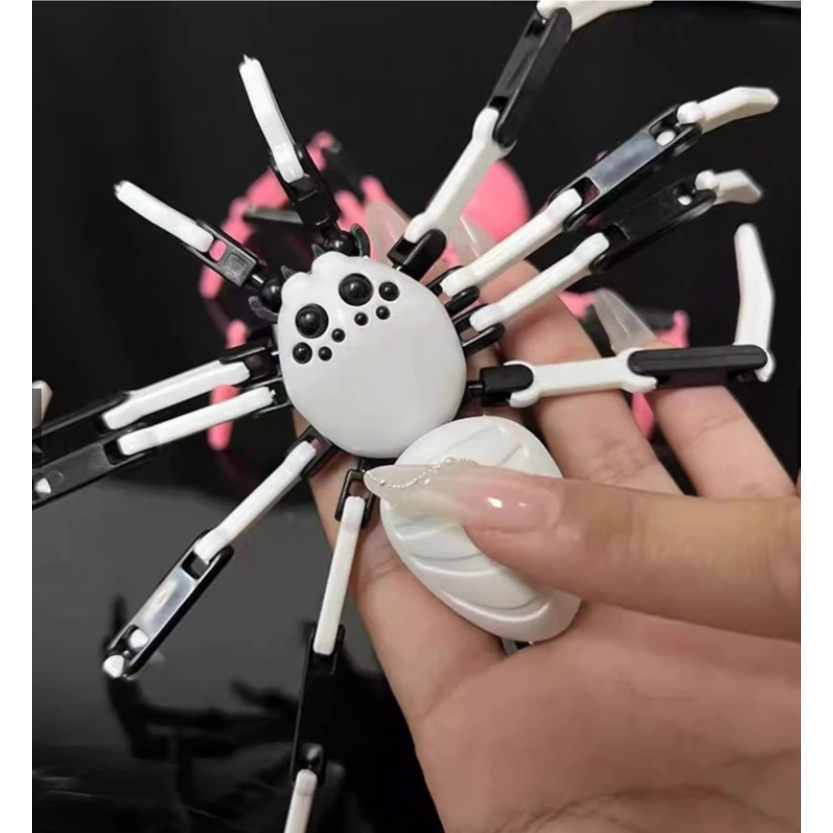 Cuero 3D Printed Spider Toy - Full Articulated Spider with Multi-Joint ...