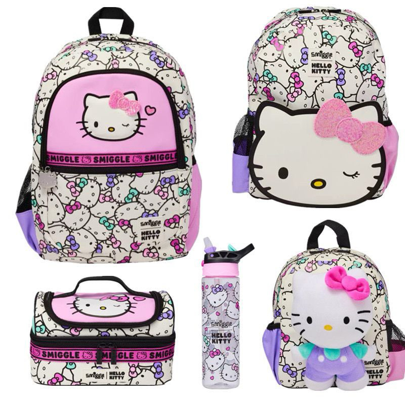 Smiggle CLASSIC HELLO KITTY CHILDREN'S BACKPACK HELLO KITTY SERIES ...