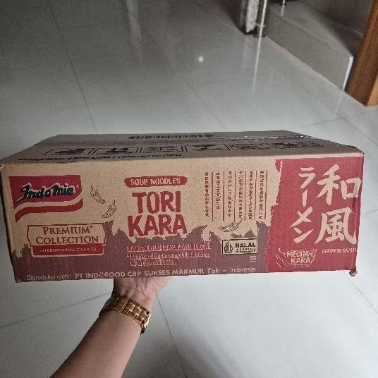 Indomie premium instant noodles Tori Kara Torikara (content 20 / box ...