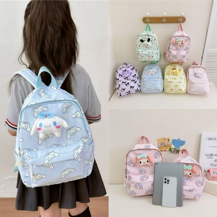 Sanrio KUROMI SMALL BACKPACK SMALL CHARACTER CUTE NEW PICTURE Sweet ...