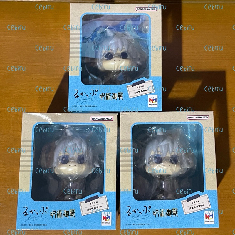 Lookup Figure Rukappu Gojo Satoru High School Jujutsu Kaisen | Shopee ...