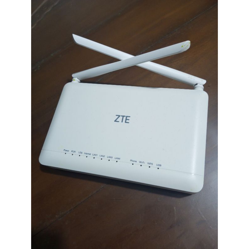 HIJAU Zte F670L Dual Band 5G WIFI Router ONT GPON Modem Green Port ...