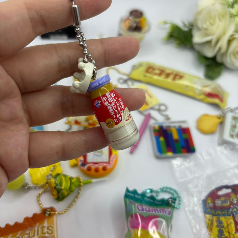 Snow Brand Megu Milk Bottle Trinkets gotochi Japan gachapon ...