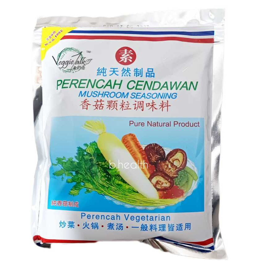 Veggietalk Mushroom Seasoning 500gr NO MSG Vegetarian Mushroom ...
