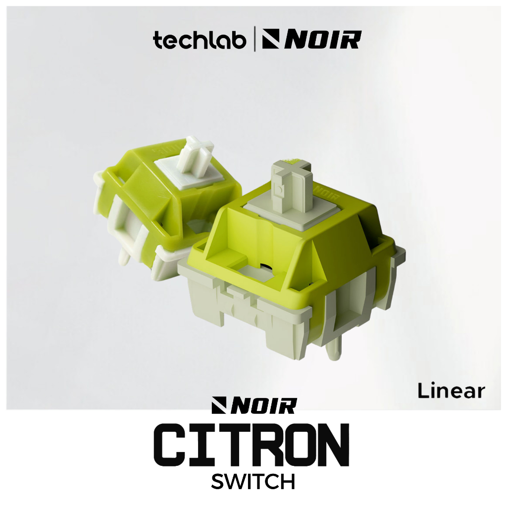 Noir Citron Linear Switch - Linear 58g 5 Pin PCB Mount | Shopee Singapore
