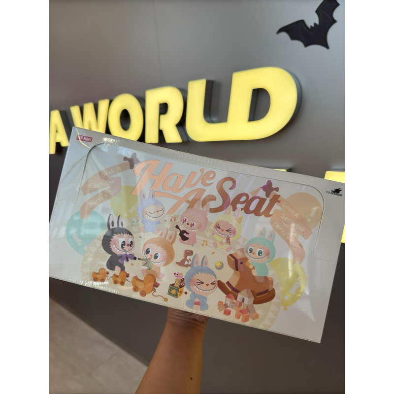 Labubu V2 HAVE A SEAT 100% ORIGINAL POPMART POP MART | Shopee Singapore