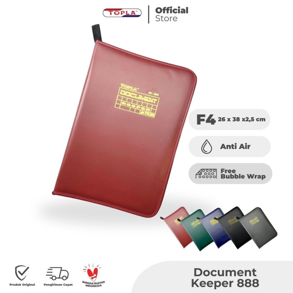 Topla DK 888 - Waterproof Document Folder, File Storage, Diploma folder ...
