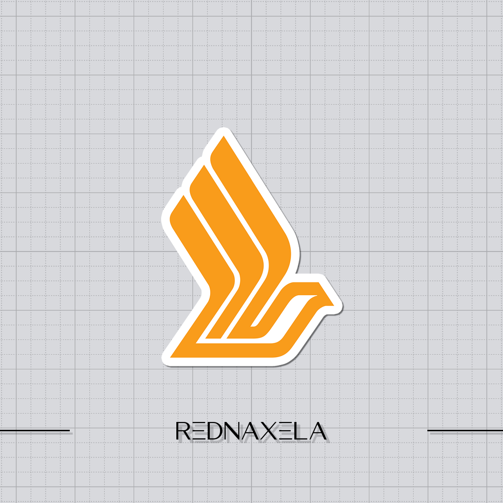 Vinyl Sticker Singapore Airlines Logo Sticker Outdoor Suitcase ...