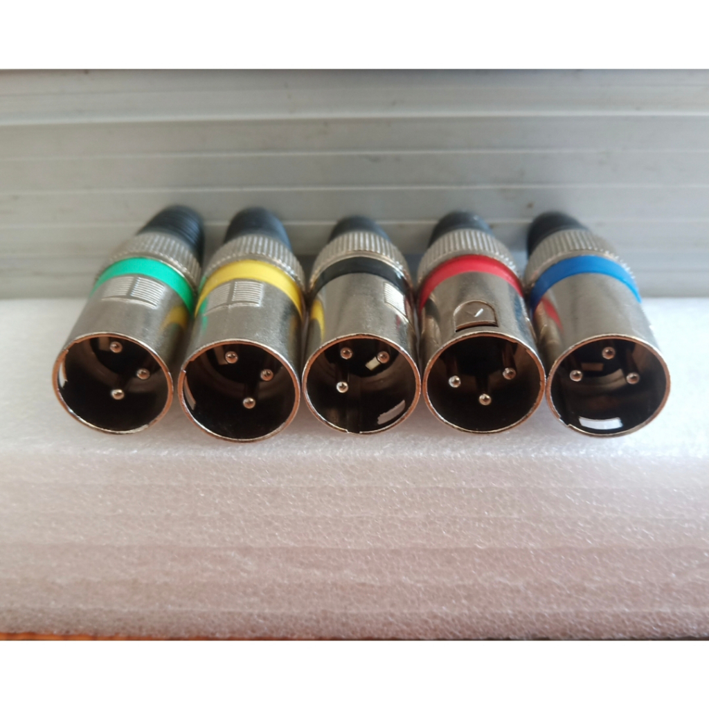 Canon canare 3 pin male jack 3P male jack | Shopee Singapore