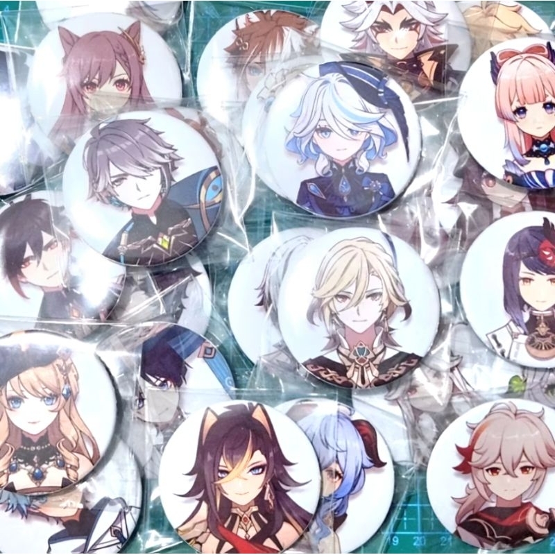 Genshin Impact Honkai Star Rail/ - Pin Up Button Unofficial 58mm Safety ...