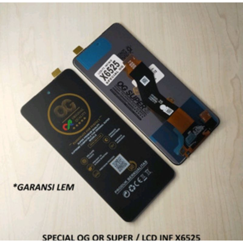 Lcd touchscreen Infinix smart 8 x6525 / Infinix smart 8 pro x6525b ori ...