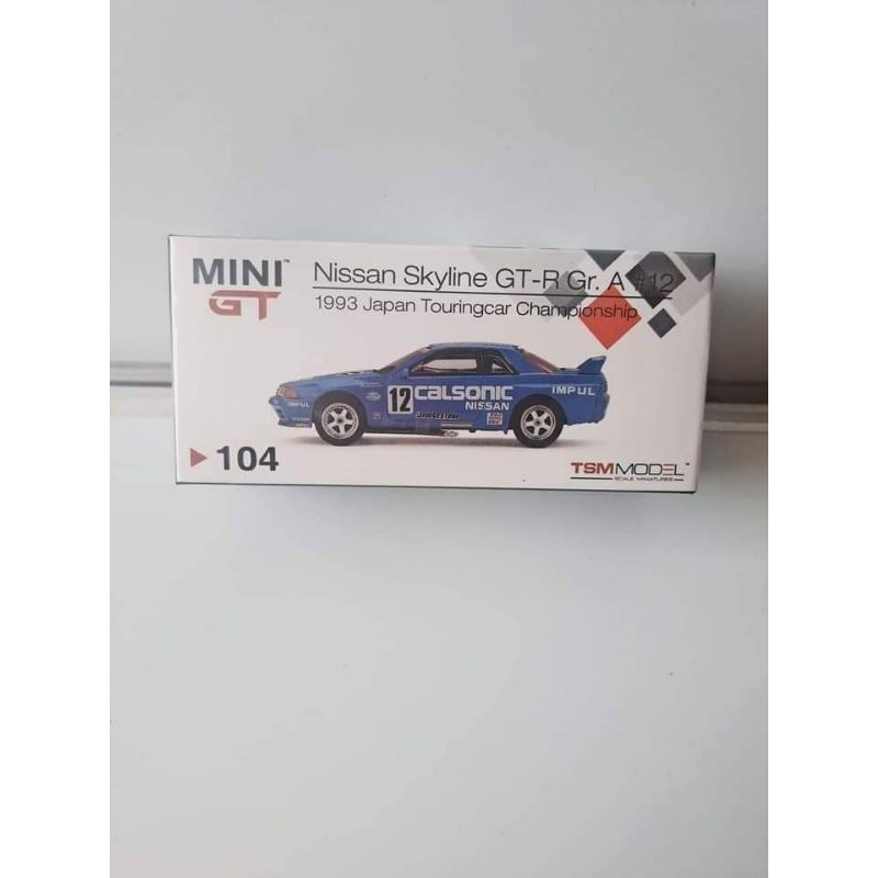 Mini GT Nissan Skyline GTR A 12 Calsonic | Shopee Singapore