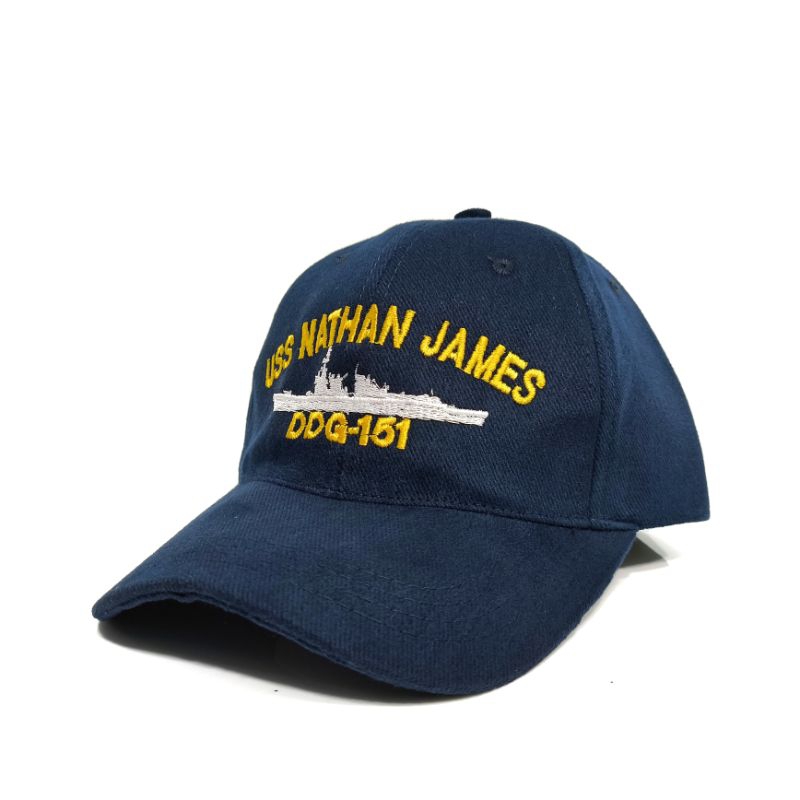 Uss Nathan James US Embroidered Hat Navy Seal Warship Snapback 5 Panel ...