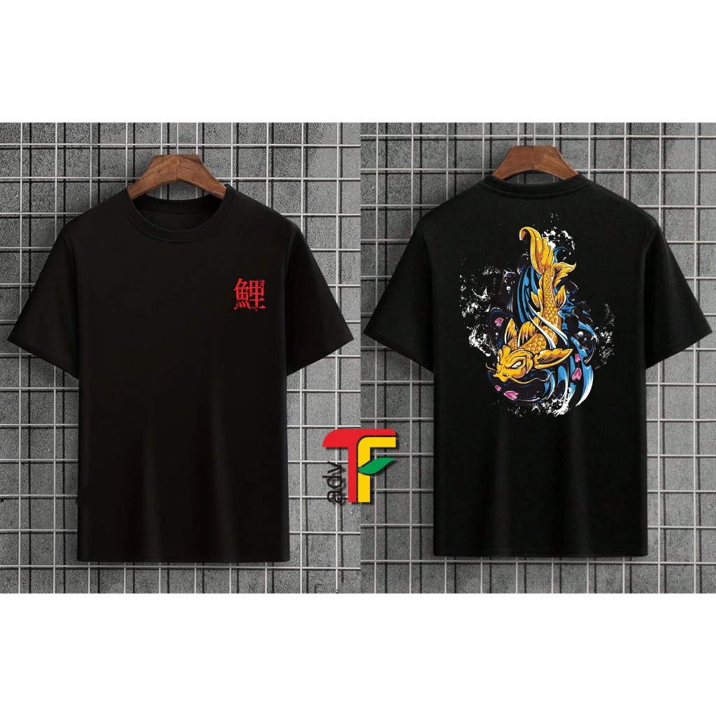 Selling dtf screen printing of koi fish | Shopee Singapore