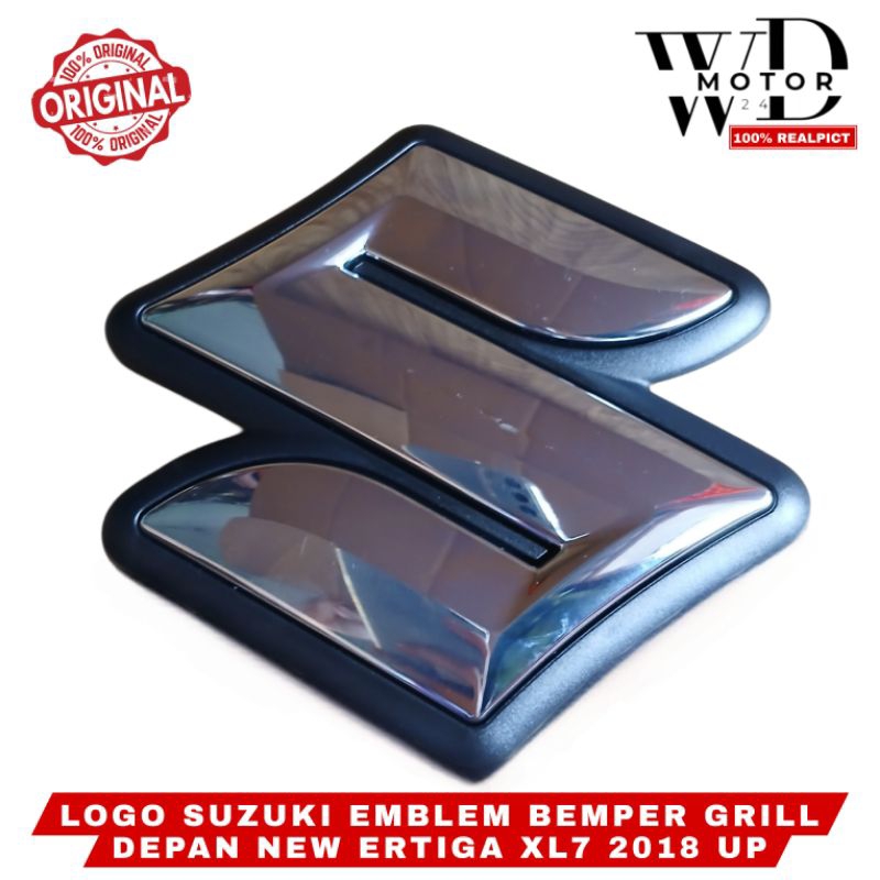 Suzuki Logo Front Grill Bumper Emblem New Ertiga XL7 2018up 100% ...