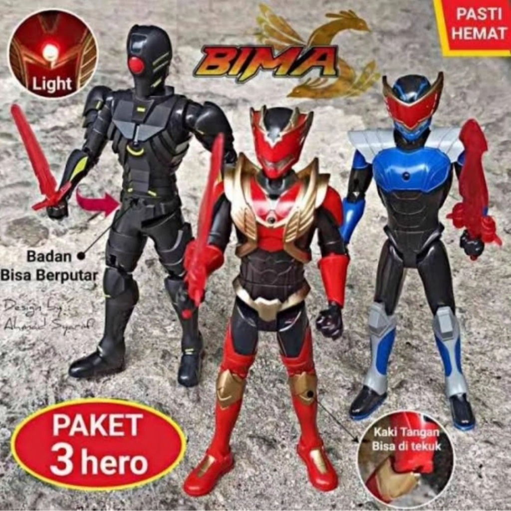Bima SATRIA GARUDA Figure (Action Figure Statue Of Super Hero Indonesia ...